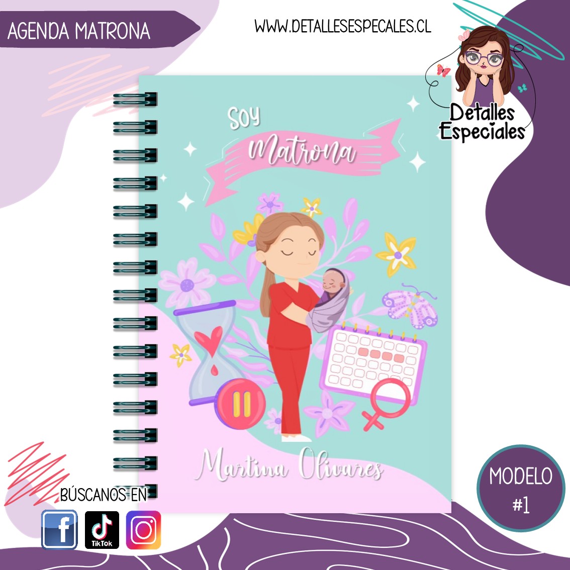 Agenda Matrona - Detalles Especiales